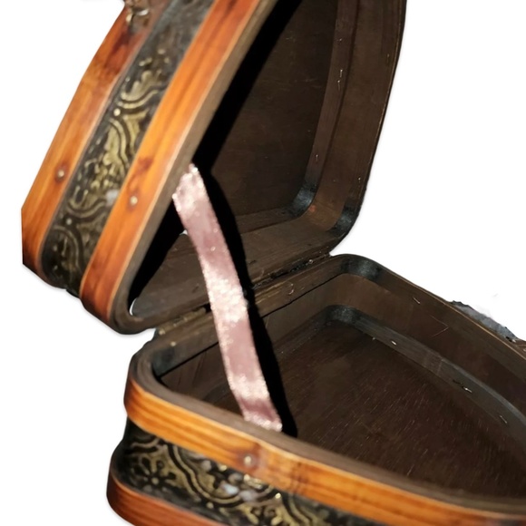 Vintage | Bags | Vintage 94s Box Bag Purse 1940s Wood Rattan And Willow ...